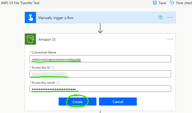 Microsoft Power Automate Flow AWS S3 Connector Neil Sabol s Blog IT Weird Bikes And 